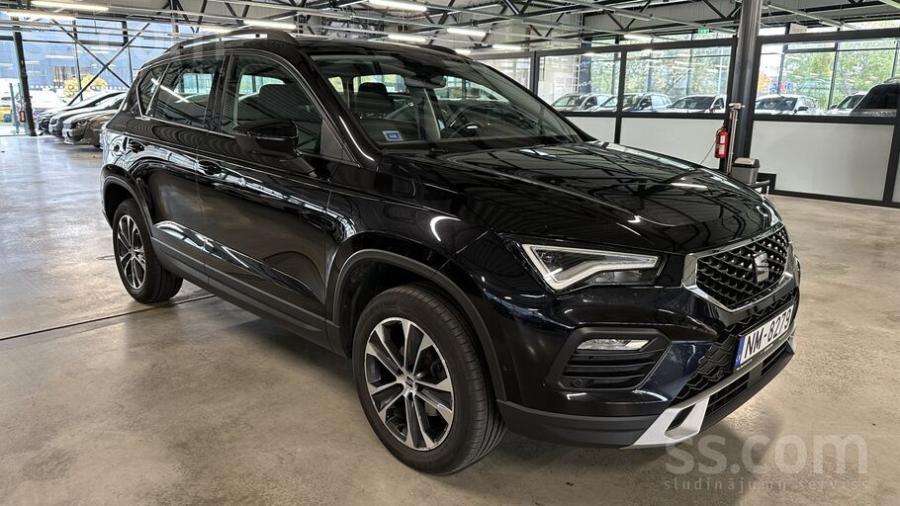 Черный Сеат Ateca 2023 в Рига, объемом двигателя 1.50 л и пробегом 35 тыс. км за 23900 €, фото 6 на AUTOMOTO.COM.LV