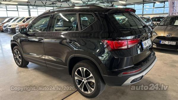 Black SEAT Ateca 2023 in Riga, with an engine capacity of 1.50 L and mileage of 35 thousand km for 22900 €, photo 3 on AUTOMOTO.COM.LV