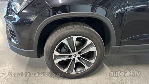 Black SEAT Ateca 2023 in Riga, with an engine capacity of 1.50 L and mileage of 35 thousand km for 22900 €, photo 9 on AUTOMOTO.COM.LV