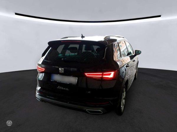 Black SEAT Ateca 2023 in Vilnius, with an engine capacity of 1.50 L and mileage of 100 thousand km for 21660 €, photo 2 on AUTOMOTO.COM.LV