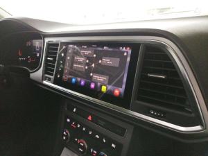 Black SEAT Ateca 2023 in Vilnius, with an engine capacity of 1.50 L and mileage of 100 thousand km for 21660 €, photo 9 on AUTOMOTO.COM.LV