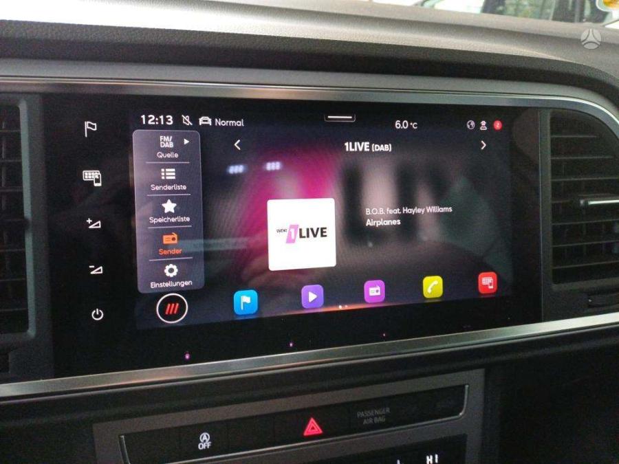 Black SEAT Ateca 2023 in Vilnius, with an engine capacity of 1.50 L and mileage of 100 thousand km for 21660 €, photo 10 on AUTOMOTO.COM.LV