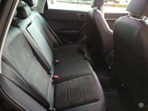 Black SEAT Ateca 2023 in Vilnius, with an engine capacity of 1.50 L and mileage of 100 thousand km for 21660 €, photo 12 on AUTOMOTO.COM.LV