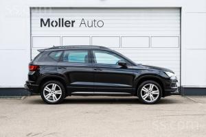 Black SEAT Ateca 2023 in Riga, with an engine capacity of 1.50 L and mileage of 102 thousand km for 20950 €, photo 6 on AUTOMOTO.COM.LV