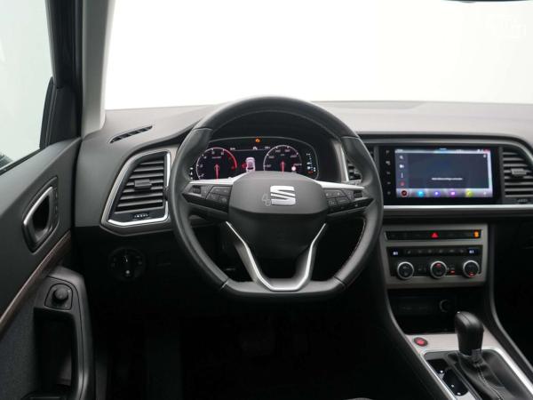 Melns SEAT Ateca 2024 Kauņa, ar dzinēja tilpumu 1.50 L un nobraukumu 25 tūkst. km par 32679 €, foto 5 vietnē AUTOMOTO.COM.LV