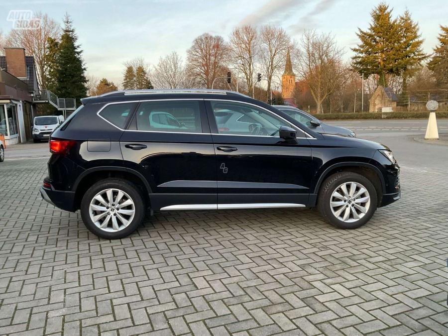 Black SEAT Ateca 2024 in Kaunas, with an engine capacity of 1.50 L and mileage of 19 thousand km for 29658 €, photo 4 on AUTOMOTO.COM.LV