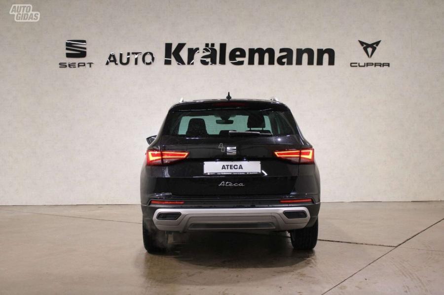 Melns SEAT Ateca 2024 Kauņa, ar dzinēja tilpumu 1.50 L un nobraukumu 19 tūkst. km par 33000 €, foto 6 vietnē AUTOMOTO.COM.LV