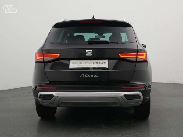 Black SEAT Ateca 2024 in Kaunas, with an engine capacity of 1.50 L and mileage of 12 thousand km for 32576 €, photo 4 on AUTOMOTO.COM.LV