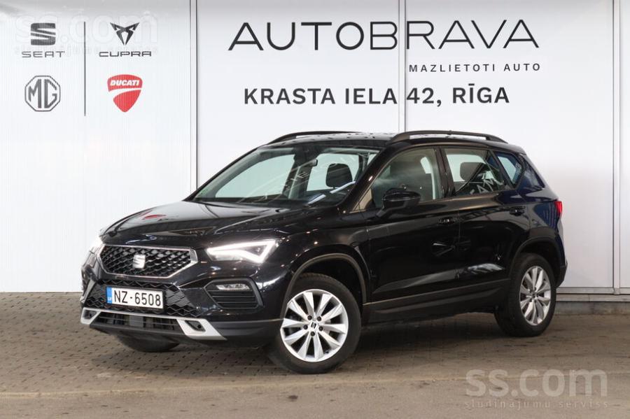 Melns SEAT Ateca 2024 Rīga, ar dzinēja tilpumu 1.50 L un nobraukumu 34 tūkst. km par 24490 €, foto 1 vietnē AUTOMOTO.COM.LV