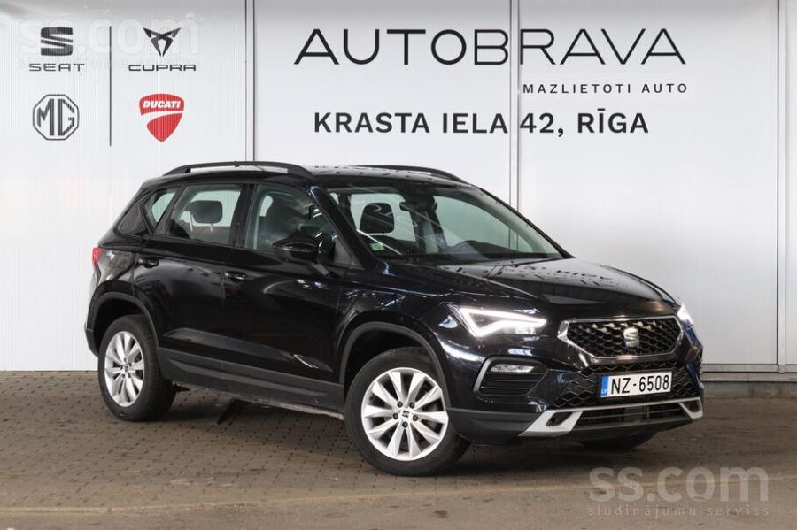 Melns SEAT Ateca 2024 Rīga, ar dzinēja tilpumu 1.50 L un nobraukumu 34 tūkst. km par 24490 €, foto 4 vietnē AUTOMOTO.COM.LV
