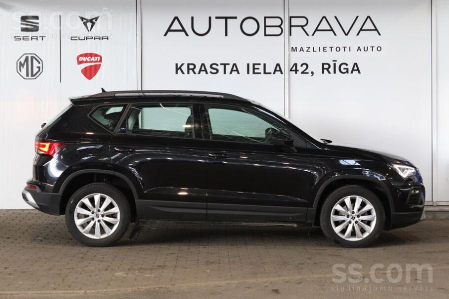Melns SEAT Ateca 2024 Rīga, ar dzinēja tilpumu 1.50 L un nobraukumu 34 tūkst. km par 24490 €, foto 6 vietnē AUTOMOTO.COM.LV