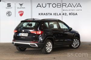 Melns SEAT Ateca 2024 Rīga, ar dzinēja tilpumu 1.50 L un nobraukumu 34 tūkst. km par 24490 €, foto 7 vietnē AUTOMOTO.COM.LV