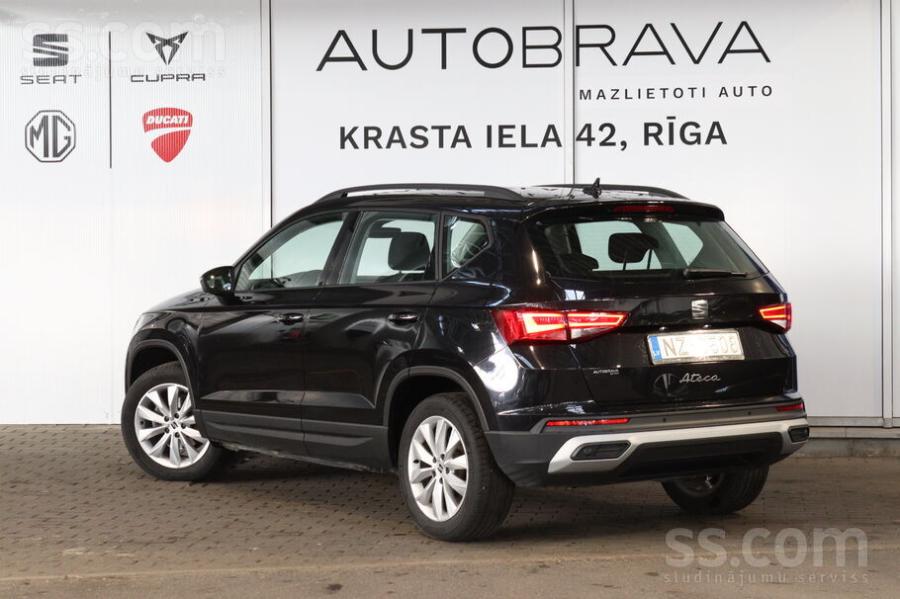 Melns SEAT Ateca 2024 Rīga, ar dzinēja tilpumu 1.50 L un nobraukumu 34 tūkst. km par 24490 €, foto 9 vietnē AUTOMOTO.COM.LV
