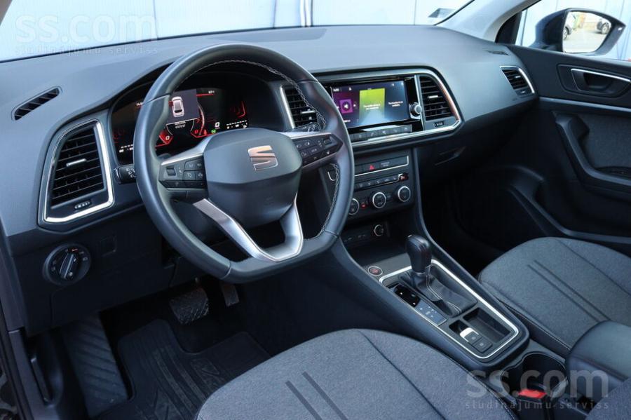 Melns SEAT Ateca 2024 Rīga, ar dzinēja tilpumu 1.50 L un nobraukumu 34 tūkst. km par 24490 €, foto 10 vietnē AUTOMOTO.COM.LV