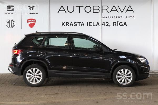 Черный Сеат Ateca 2024 в Рига, объемом двигателя 1.50 л и пробегом 34 тыс. км за 24490 €, фото 5 на AUTOMOTO.COM.LV