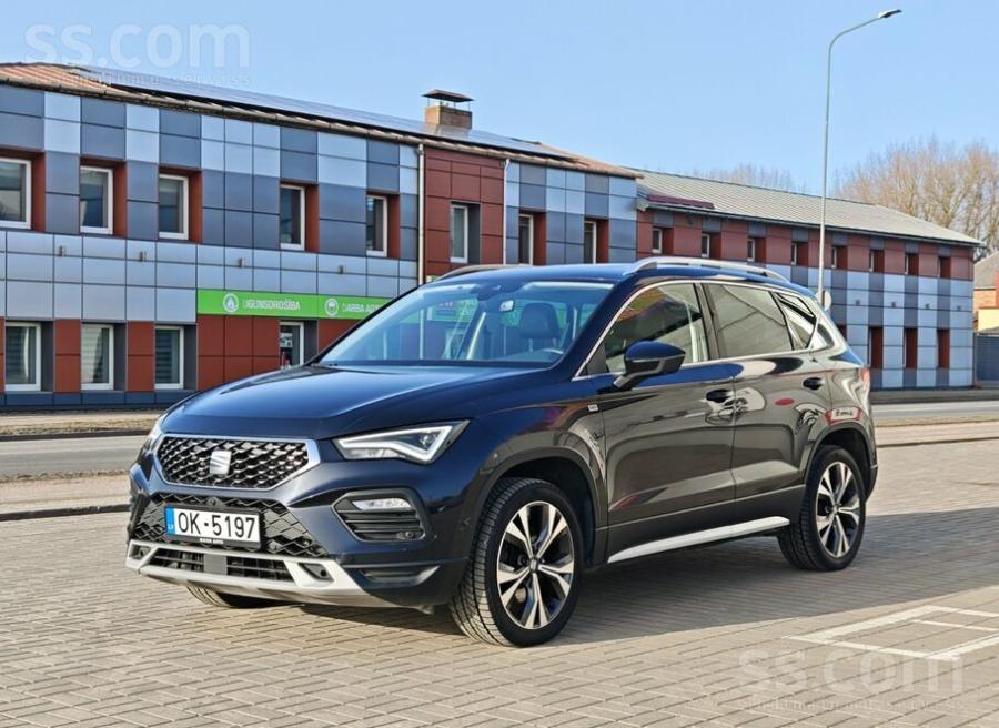 Melns SEAT Ateca 2021 Liepāja, ar dzinēja tilpumu 2.00 L un nobraukumu 225 tūkst. km par 14750 €, foto 3 vietnē AUTOMOTO.COM.LV
