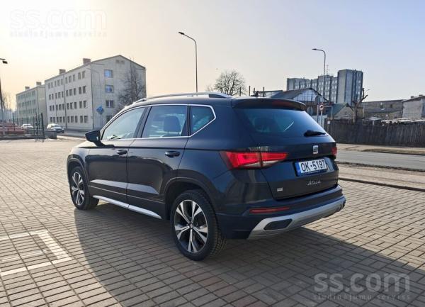 Melns SEAT Ateca 2021 Liepāja, ar dzinēja tilpumu 2.00 L un nobraukumu 225 tūkst. km par 14750 €, foto 4 vietnē AUTOMOTO.COM.LV