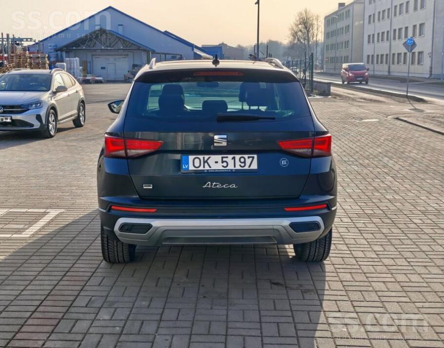 Melns SEAT Ateca 2021 Liepāja, ar dzinēja tilpumu 2.00 L un nobraukumu 225 tūkst. km par 14750 €, foto 7 vietnē AUTOMOTO.COM.LV