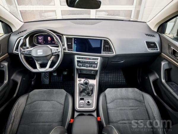 Melns SEAT Ateca 2021 Liepāja, ar dzinēja tilpumu 2.00 L un nobraukumu 225 tūkst. km par 14750 €, foto 8 vietnē AUTOMOTO.COM.LV
