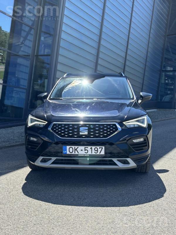 Черный Сеат Ateca 2021 в Лиепая, объемом двигателя 2.00 л и пробегом 227 тыс. км за 14550 €, фото 1 на AUTOMOTO.COM.LV