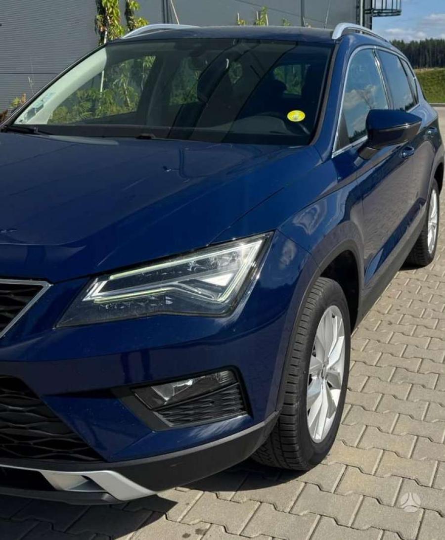 Синий Сеат Ateca 2016 в Вильнюс, объемом двигателя 1.97 л и пробегом 250 тыс. км за 11499 €, фото 4 на AUTOMOTO.COM.LV