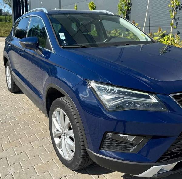 Синий Сеат Ateca 2016 в Вильнюс, объемом двигателя 1.97 л и пробегом 250 тыс. км за 11499 €, фото 5 на AUTOMOTO.COM.LV