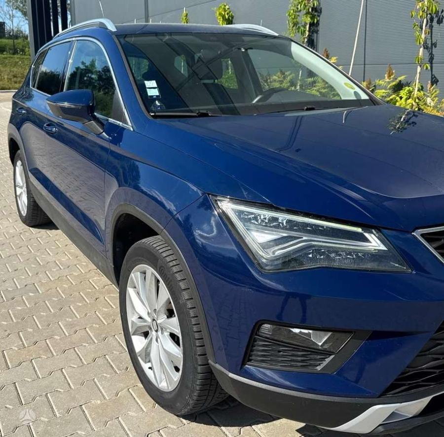 Синий Сеат Ateca 2016 в Вильнюс, объемом двигателя 1.97 л и пробегом 250 тыс. км за 11499 €, фото 6 на AUTOMOTO.COM.LV