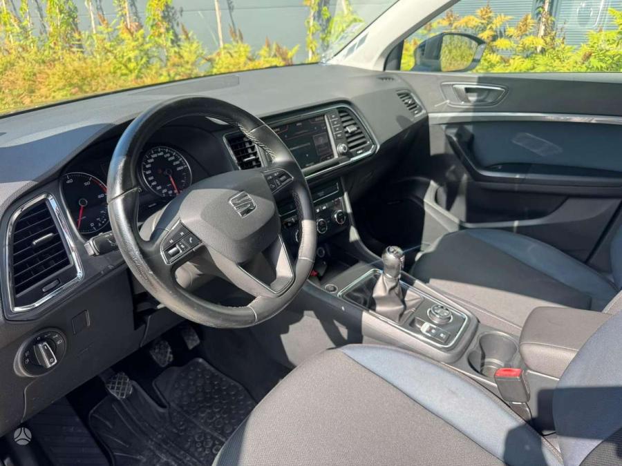 Синий Сеат Ateca 2016 в Вильнюс, объемом двигателя 1.97 л и пробегом 250 тыс. км за 11499 €, фото 21 на AUTOMOTO.COM.LV