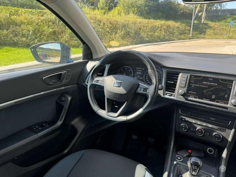 Синий Сеат Ateca 2016 в Вильнюс, объемом двигателя 1.97 л и пробегом 250 тыс. км за 11499 €, фото 22 на AUTOMOTO.COM.LV