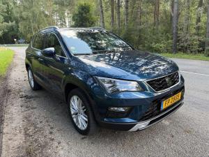 Blue SEAT Ateca 2017 in Taurage, with an engine capacity of 1.97 L and mileage of 243 thousand km for 13500 €, photo 3 on AUTOMOTO.COM.LV