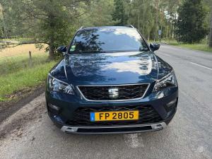 Blue SEAT Ateca 2017 in Taurage, with an engine capacity of 1.97 L and mileage of 243 thousand km for 13500 €, photo 4 on AUTOMOTO.COM.LV