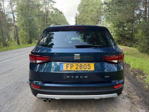Blue SEAT Ateca 2017 in Taurage, with an engine capacity of 1.97 L and mileage of 243 thousand km for 13500 €, photo 5 on AUTOMOTO.COM.LV