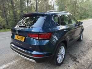 Blue SEAT Ateca 2017 in Taurage, with an engine capacity of 1.97 L and mileage of 243 thousand km for 13500 €, photo 6 on AUTOMOTO.COM.LV
