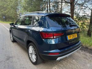 Blue SEAT Ateca 2017 in Taurage, with an engine capacity of 1.97 L and mileage of 243 thousand km for 13500 €, photo 7 on AUTOMOTO.COM.LV