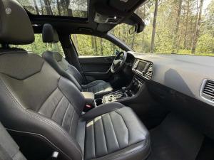 Blue SEAT Ateca 2017 in Taurage, with an engine capacity of 1.97 L and mileage of 243 thousand km for 13500 €, photo 9 on AUTOMOTO.COM.LV