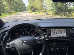 Blue SEAT Ateca 2017 in Taurage, with an engine capacity of 1.97 L and mileage of 243 thousand km for 13500 €, photo 10 on AUTOMOTO.COM.LV