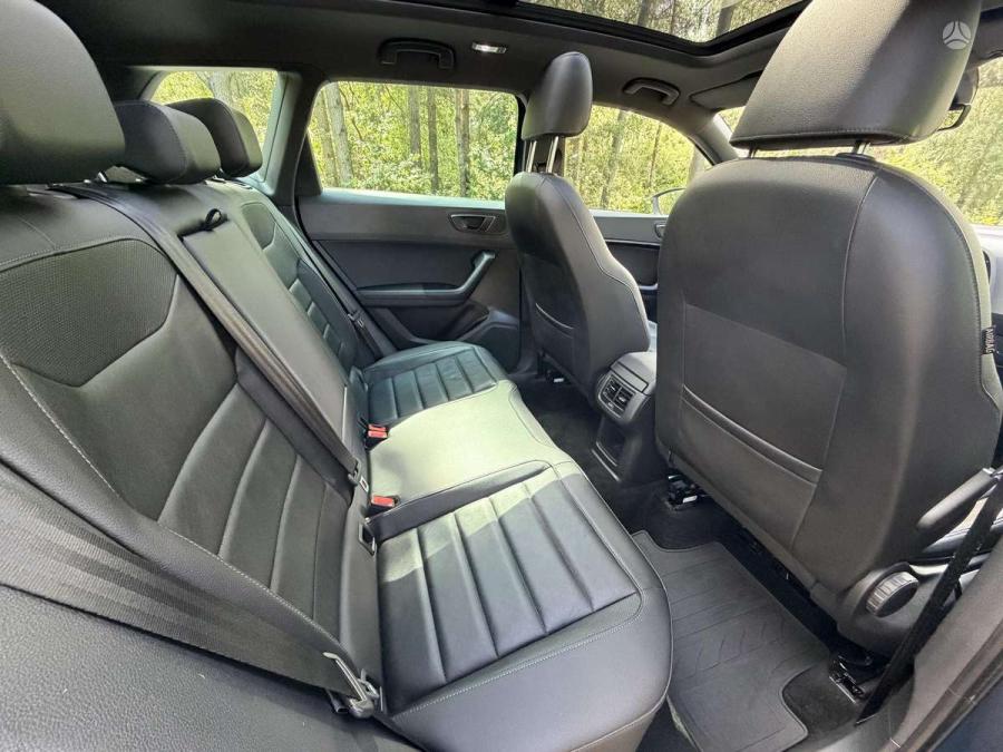 Blue SEAT Ateca 2017 in Taurage, with an engine capacity of 1.97 L and mileage of 243 thousand km for 13500 €, photo 13 on AUTOMOTO.COM.LV