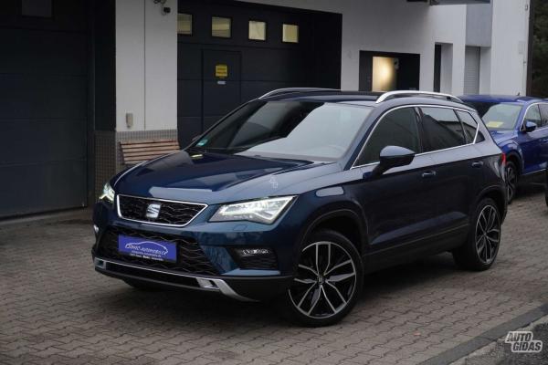 Blue SEAT Ateca 2018 in Kaunas, with an engine capacity of 2.00 L and mileage of 75 thousand km for 22399 €, photo 3 on AUTOMOTO.COM.LV