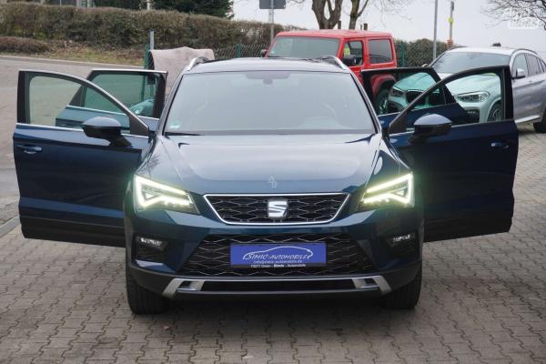 Blue SEAT Ateca 2018 in Kaunas, with an engine capacity of 2.00 L and mileage of 75 thousand km for 22399 €, photo 5 on AUTOMOTO.COM.LV