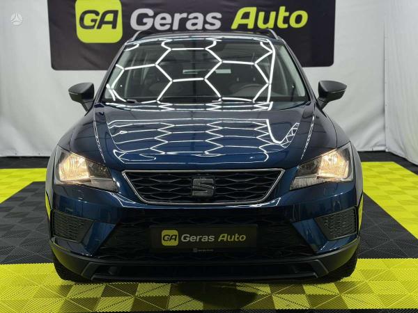 Blue SEAT Ateca 2018 in Vilnius, with an engine capacity of 1.00 L and mileage of 217 thousand km for 9550 €, photo 2 on AUTOMOTO.COM.LV