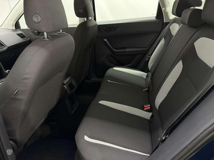 Blue SEAT Ateca 2018 in Vilnius, with an engine capacity of 1.00 L and mileage of 217 thousand km for 9550 €, photo 12 on AUTOMOTO.COM.LV