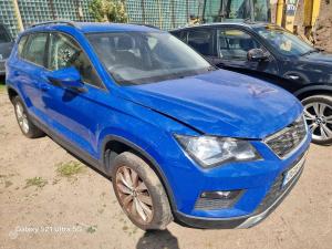 Синий Сеат Ateca 2018 в Ионава, объемом двигателя 1.40 л и пробегом 107 тыс. км за 2899 €, фото  на AUTOMOTO.COM.LV