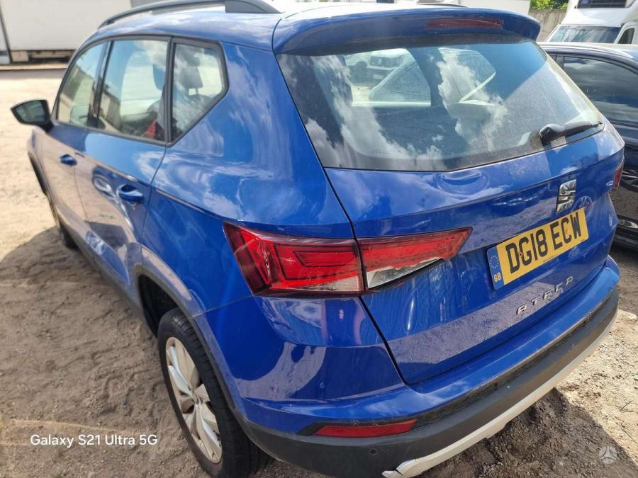 Zils SEAT Ateca 2018 Jonava, ar dzinēja tilpumu 1.40 L un nobraukumu 107 tūkst. km par 2899 €, foto 6 vietnē AUTOMOTO.COM.LV