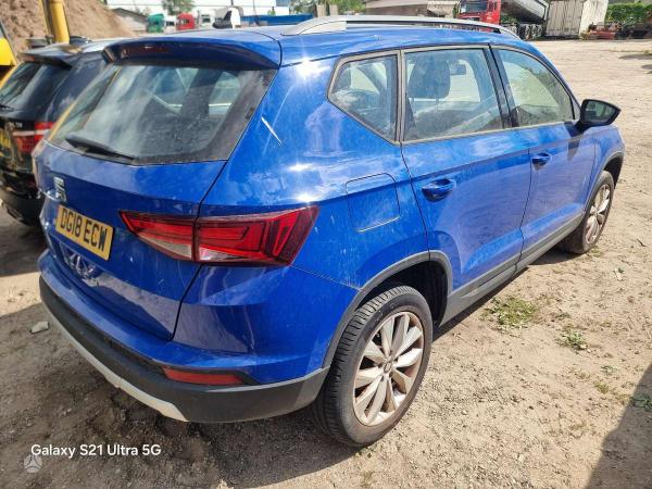 Zils SEAT Ateca 2018 Jonava, ar dzinēja tilpumu 1.40 L un nobraukumu 107 tūkst. km par 2899 €, foto 7 vietnē AUTOMOTO.COM.LV