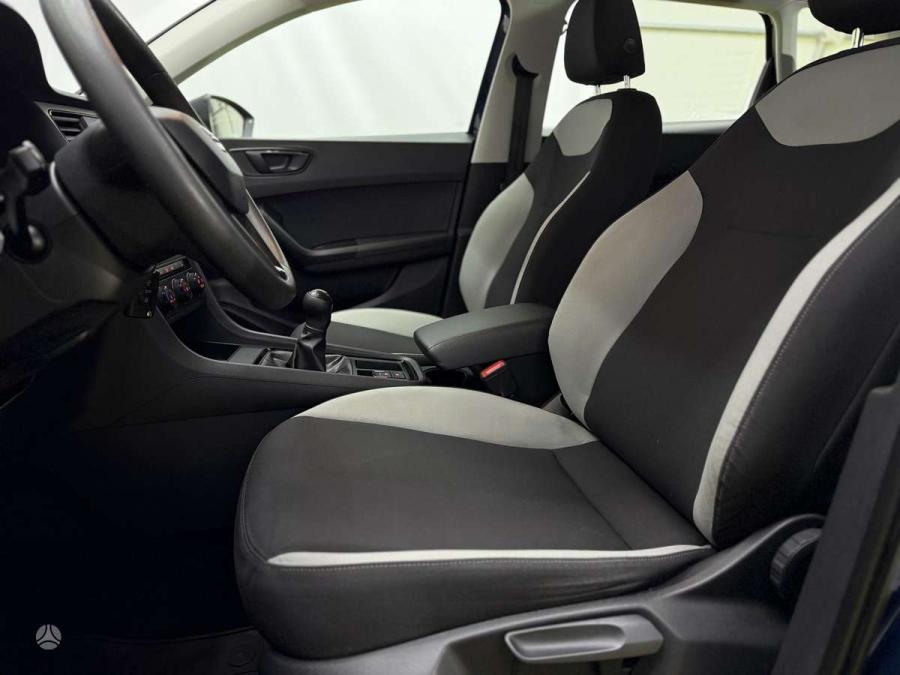 Blue SEAT Ateca 2018 in Vilnius, with an engine capacity of 1.00 L and mileage of 217 thousand km for 9450 €, photo 11 on AUTOMOTO.COM.LV