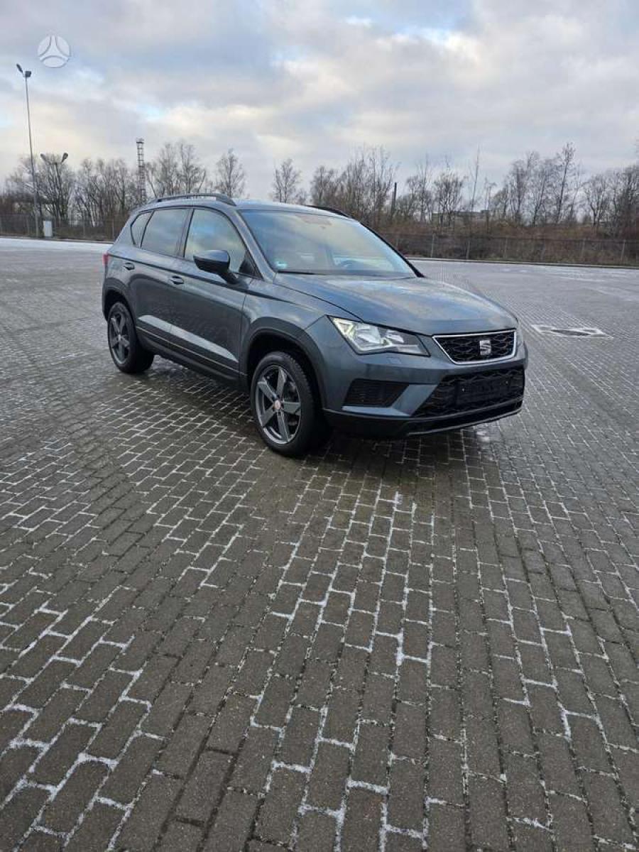 Blue SEAT Ateca 2019 in Marijampole, with an engine capacity of 1.00 L and mileage of 96 thousand km for 10650 €, photo 3 on AUTOMOTO.COM.LV