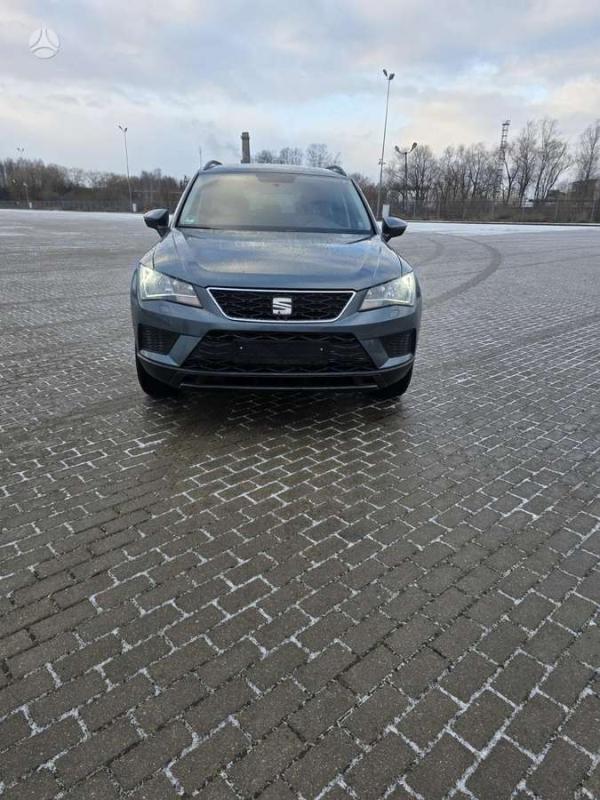 Blue SEAT Ateca 2019 in Marijampole, with an engine capacity of 1.00 L and mileage of 96 thousand km for 10650 €, photo 4 on AUTOMOTO.COM.LV
