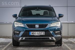 Blue SEAT Ateca 2019 in Riga, with an engine capacity of 1.50 L and mileage of 0 thousand km for 14500 €, photo 2 on AUTOMOTO.COM.LV