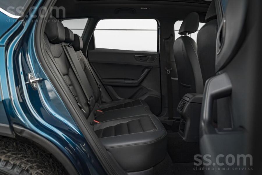 Blue SEAT Ateca 2019 in Riga, with an engine capacity of 1.50 L and mileage of 0 thousand km for 14500 €, photo 13 on AUTOMOTO.COM.LV