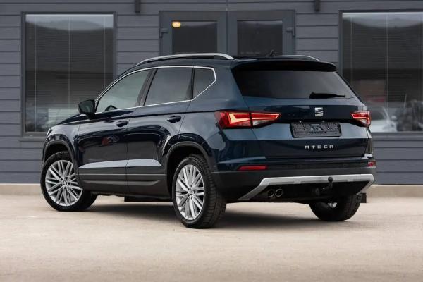 Zils SEAT Ateca 2019 Jelgava, ar dzinēja tilpumu 1.50 L un nobraukumu 179 tūkst. km par 16750 €, foto 2 vietnē AUTOMOTO.COM.LV